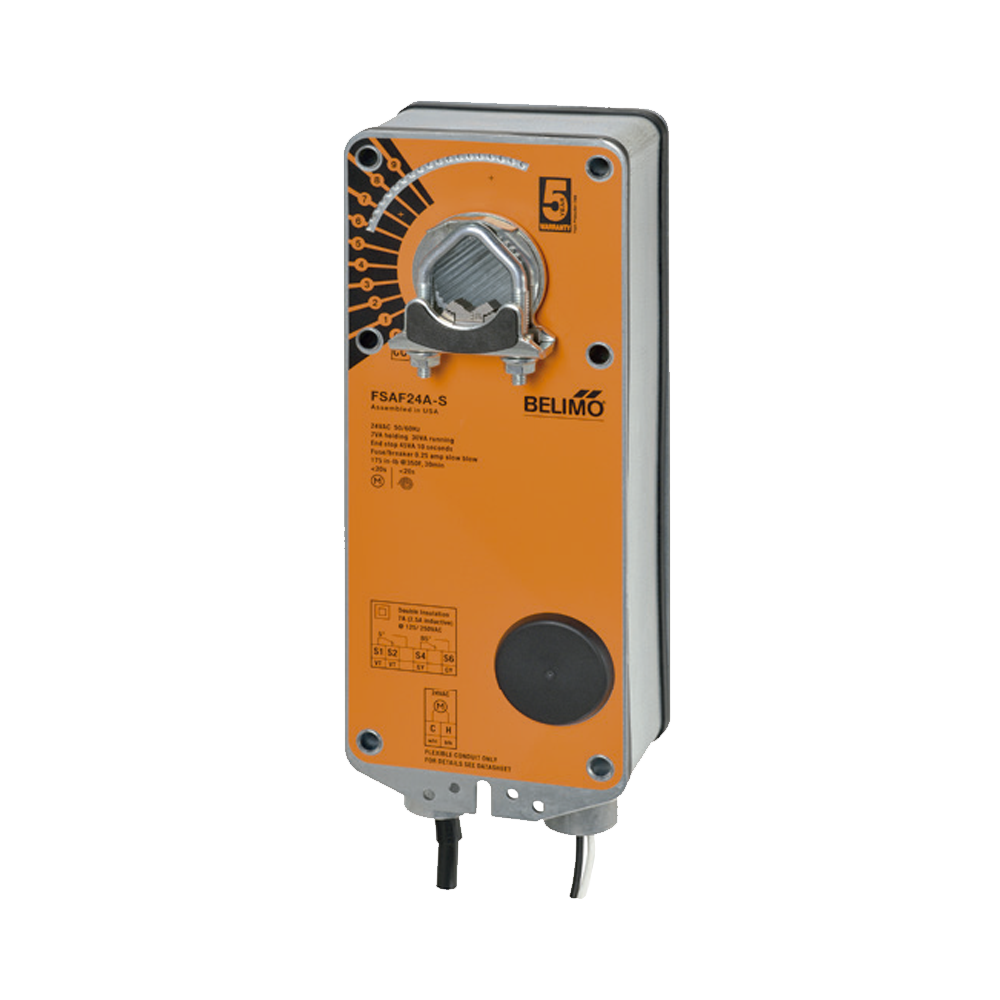 FSAF24A-S | Belimo | Fire&Smoke Damper Actuator – Mercato BAS Supply