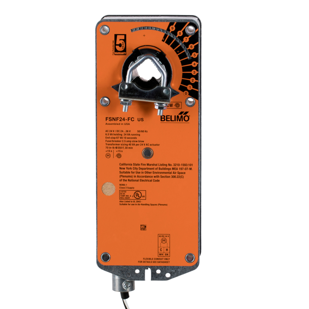 FSNF24-FC US | Belimo | Fire&Smoke Damper Actuator – Mercato BAS Supply
